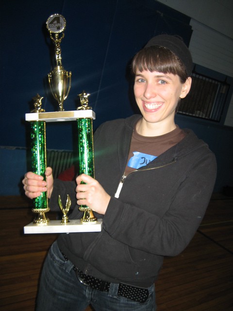 Women's Four Square World Champion 2007 | Play Four Square